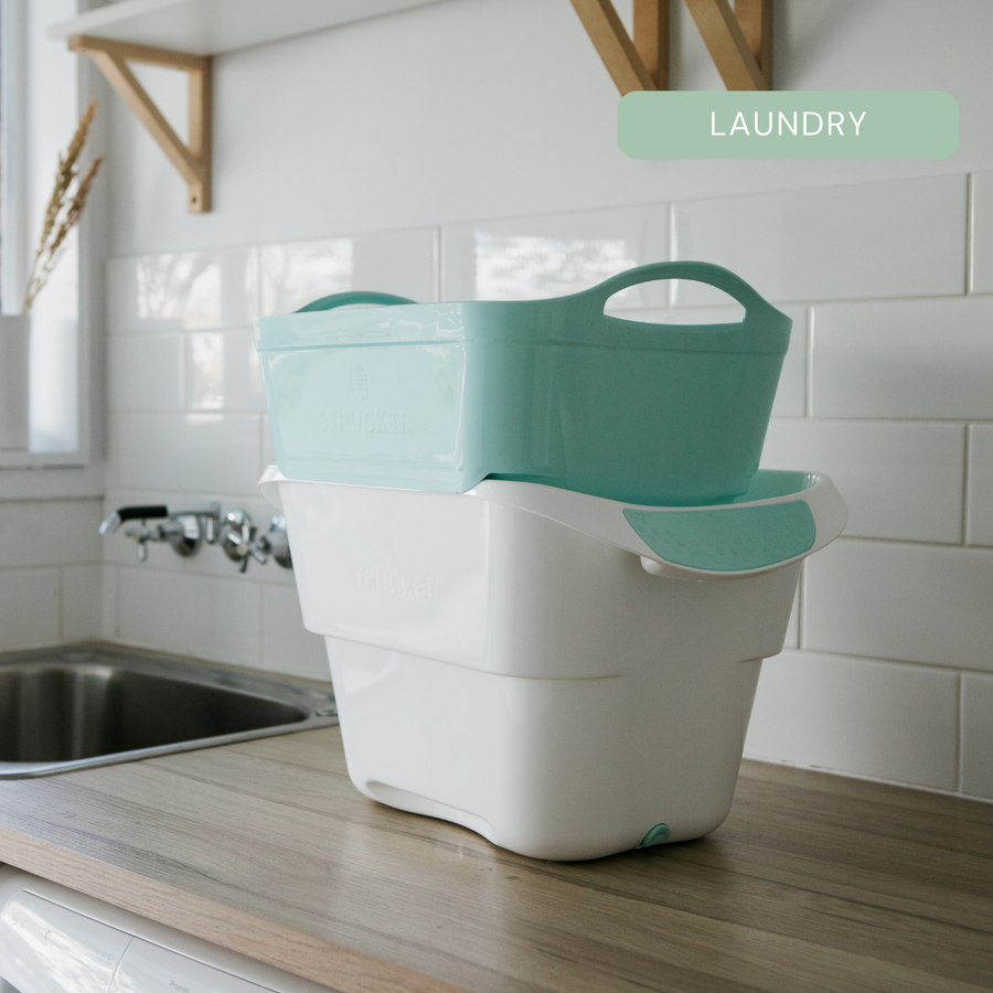 Strucket 19L Interlocking Strainer Bucket with Plug | Strucket USA