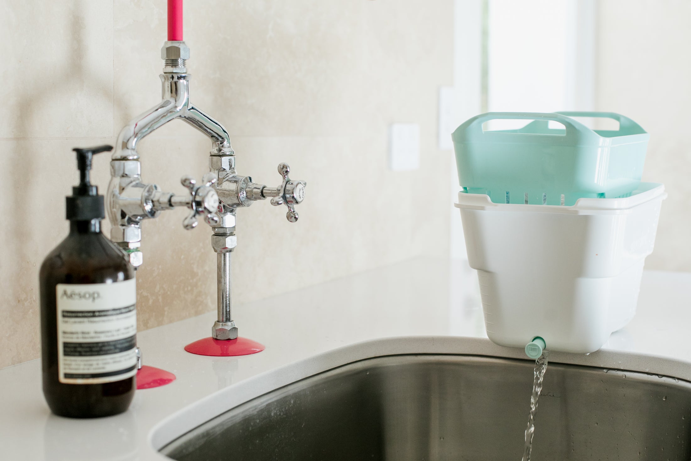 Strucket USA: Laundry Soaking Bucket | Strainer Draining Bucket