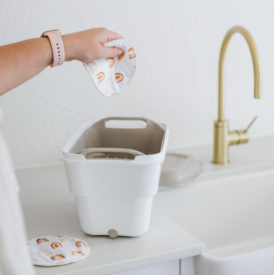 Strucket USA: Laundry Soaking Bucket | Strainer Draining Bucket