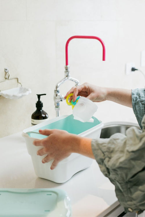 Strucket USA: Laundry Soaking Bucket | Strainer Draining Bucket